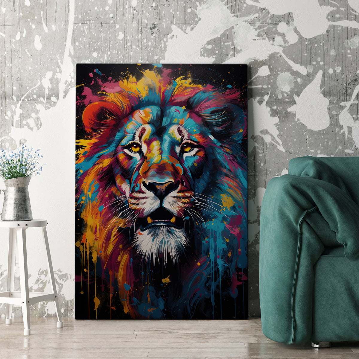 Aslan Canvas Print – Artbanx